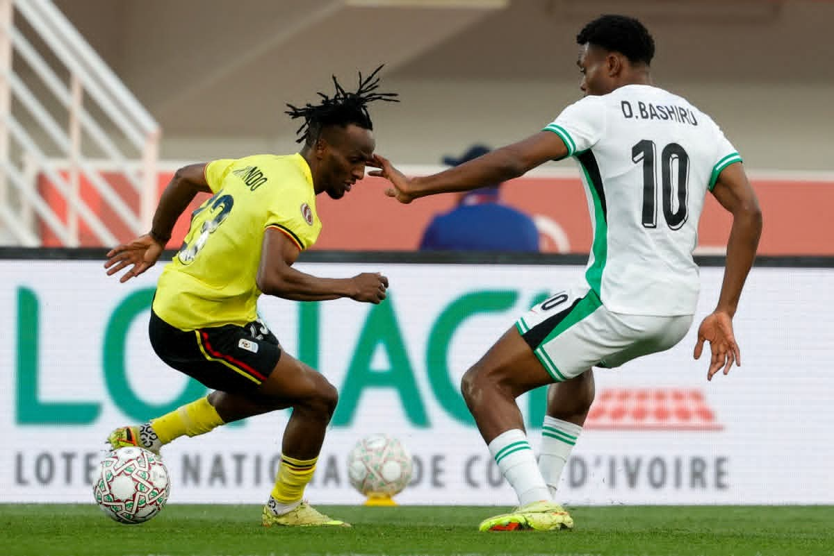 DR Congo fan stirs hearts at AFCON with viral statue pose - edge.ug